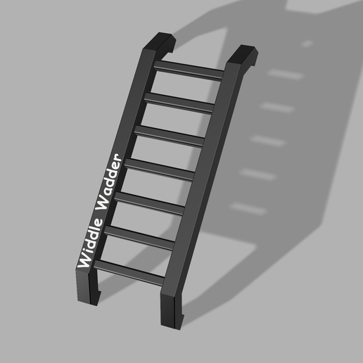 🪜 Widdle Wadder・ STL File for 3D printing・Cults