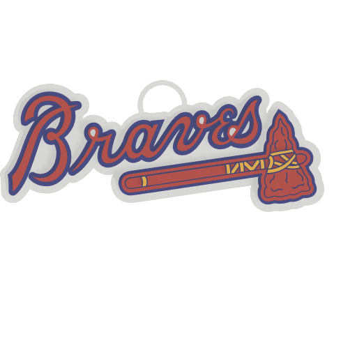 ⚾ ATLANTA BRAVES CHAIN・ STL File for 3D printing・Cults