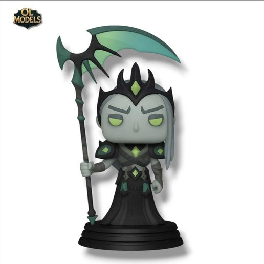 👾 Niru Chibi Figure Afk Journey 3D Model・ STL File for 3D printing・Cults