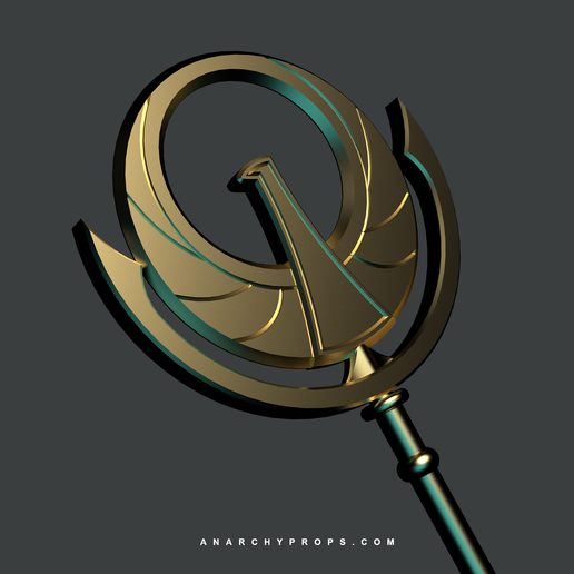 🧸 Athena Staff | STL Files・ 3D File for ・Cults