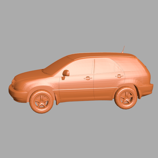 Archivo STL Lexus RX300 1998-2004 🏠 ・Modelo para descargar e imprimir ...