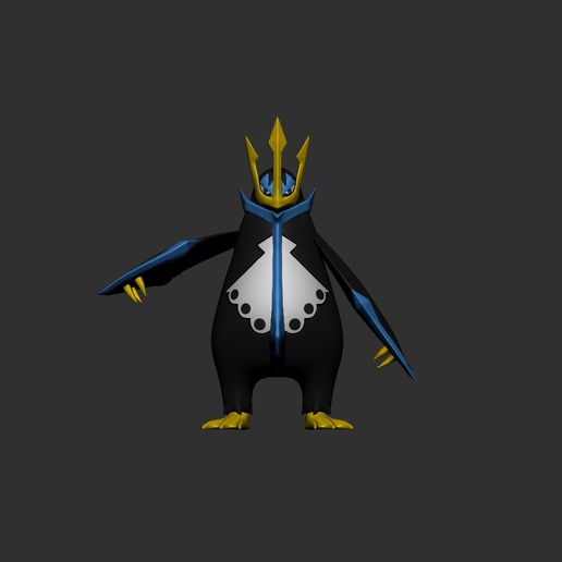 🐉 pokemon empoleon・ STL File for ・Cults