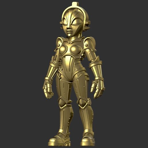 🎬 Metropolis False Maria・ STL File for 3D printing・Cults