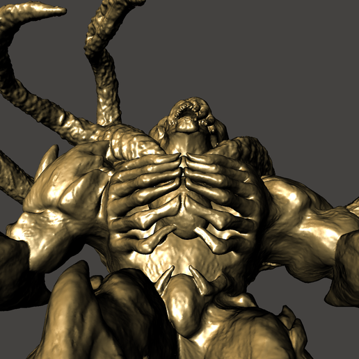 🚗 Lambent Berserker - Gears of War 3 ultra detailed high-poly STL 3D ...