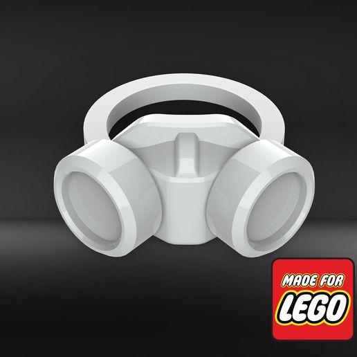 STL file GAS - MASK FOR MINIFIGS 🧱 (OBJ)・Design to download and 3D ...