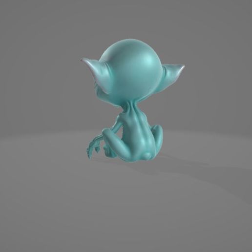 👽 The alien is waiting 01・ STL File for 3D printing・Cults