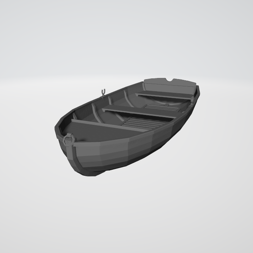 🪵 Wooden boat・Free STL File for ・Cults