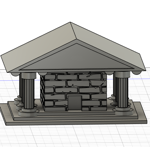 STL file Temple Design 🕍 ・3D printing idea to download・Cults