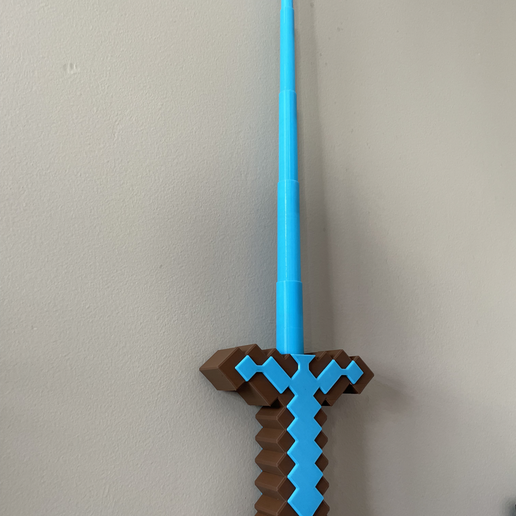 🗡️ Minecraft Collapsible Sword - Collapsing Sword・ STL File for 3D ...