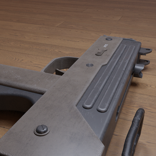 🔫 Ingram Mac 10 SMG ( Prop-Gun ) 1/1 Scale・ STL File for 3D printing・Cults