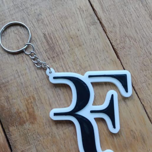 🎾 Roger Federer keychain・ STL File for 3D printing・Cults