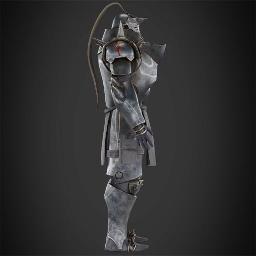 🪖 Fullmetal Alchemist Alphonse Elric Full Armor for Cosplay・ 3D File ...