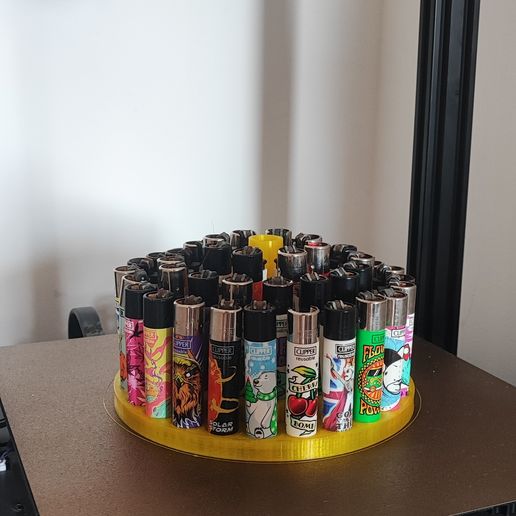 🪞 Clipper Display / Présentoir briquet・ 3MF File for 3D printing・Cults