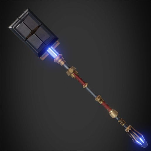 🔨 Arcane Jayce Mecury Hammer for Cosplay・ 3D File for 3D printing・Cults