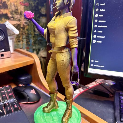 🎨 Invisigal - Dispatch - Fan Art・3D Print with the Bambulab a1 mini 3D ...