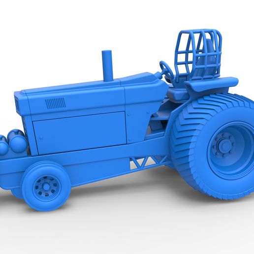 🚜 Diecast Pulling Tractor Pro Stock Scale 1:25・ 3D File for 3D printing ...