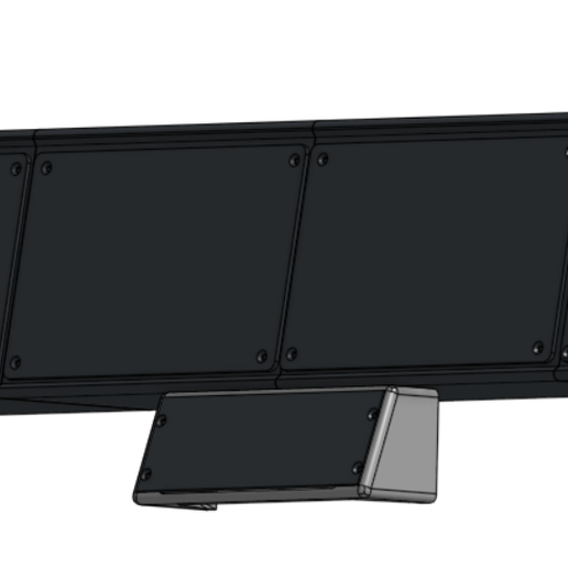 ️ Vision Jet GTC Panel for Flight Simulator・ STL File for 3D printing・Cults