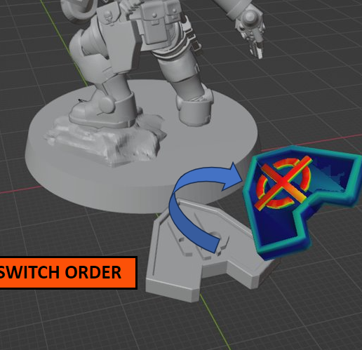 🎲 killteam engage/conceal token・Free STL File for 3D printing・Cults