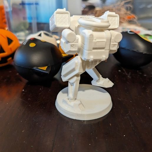 🤖 FR-1 "The Fridge" - 15mm Supportless Mech Miniature for FDM Printing ...