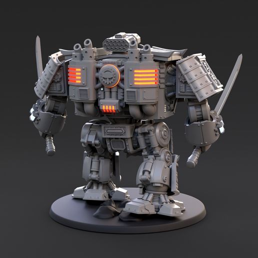 🗡️ SAMURAI BEHEMOTH ARMOUR・ 3D File for 3D printing・Cults