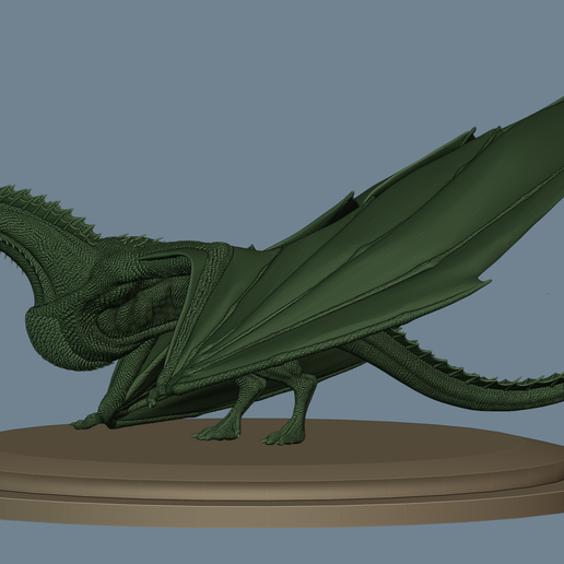 🐉 Rhaegal・ STL File for 3D printing・Cults
