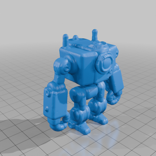 🤖 Robot / Headless Mech (32mm/54mm) (DND / TTRPG)・Free STL File for 3D ...
