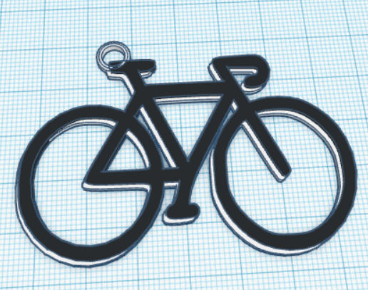 STL file bicycle key chain 🚲 ・3D printable design to download・Cults