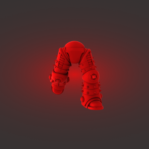 😡 ANGRY BERSERKER PLANET MUNCHERS LEGS・ STL File for 3D printing・Cults