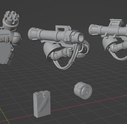 🛰 42K Prime Desolator Parts And Kitbash Conversion Addons・ STL File for ...