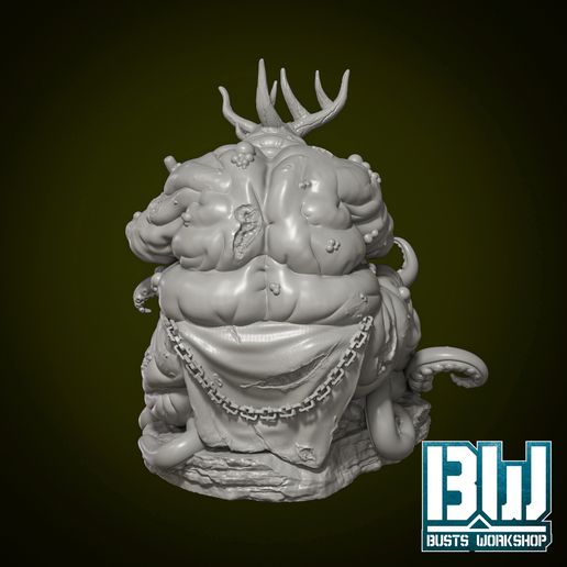 STL file BIG UNCLEAN (Full Body + 55mm Bust) 👤 ・3D printer model to ...