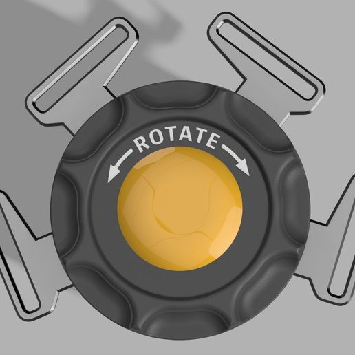 3MF file Aviation Rotary Buckle Replica For Home-Cockpits 🚁 ・Model to ...