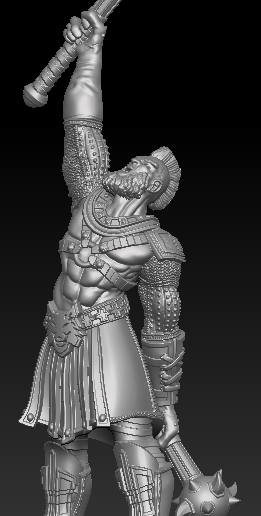 🎲 Emerson, Gladiator, Cleric, Fighter, Dual Wield, D&D, One Piece, Mace ...