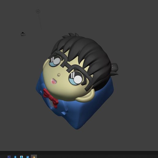 🕵️‍♂️ Artisan Keycap Detective Conan・ STL File for 3D printing・Cults