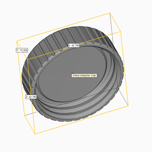 🍹 Cirkul Flask・Free STL File for ・Cults