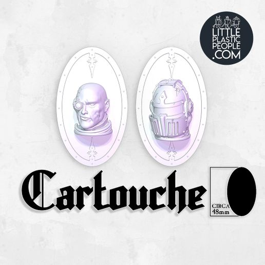 3D file Honour Cartouche 👤 ・3D printing model to download・Cults