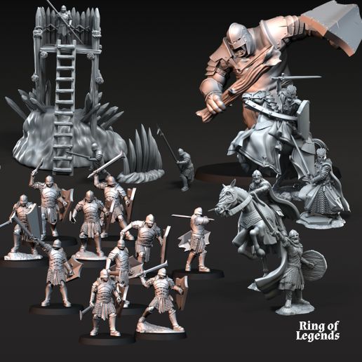 3D file August Release Pack 2023 | Release Pack | Fantasy | Ring of ...