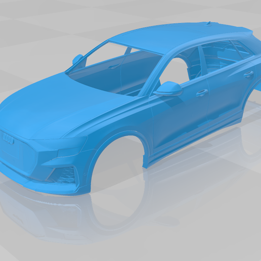 🚗 Audi RS Q8 Performance – Body Car STL Model・ 3D File for 3D printing ...