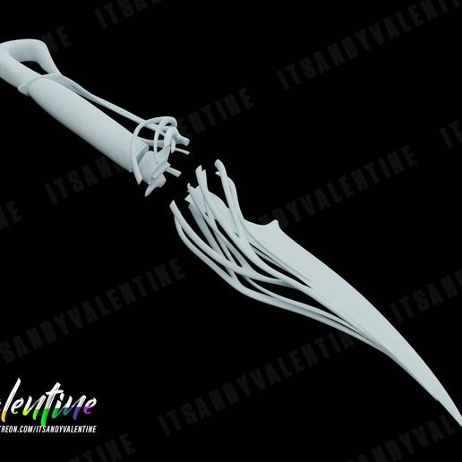 3D file Gleamdance Dagger - Baldur's Gate 3 🗡️ ・3D print design to ...