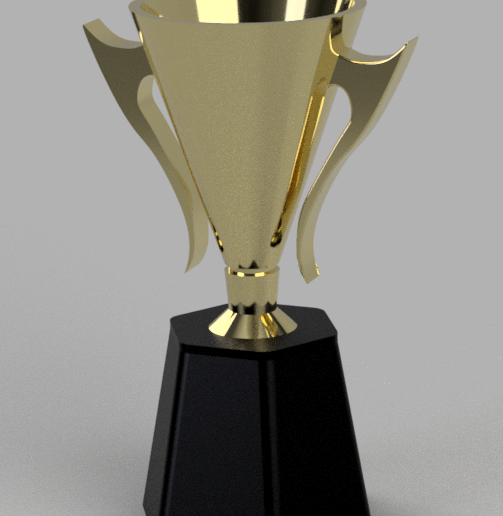 🏆 3D Trophy Cup・ STL File for 3D printing・Cults
