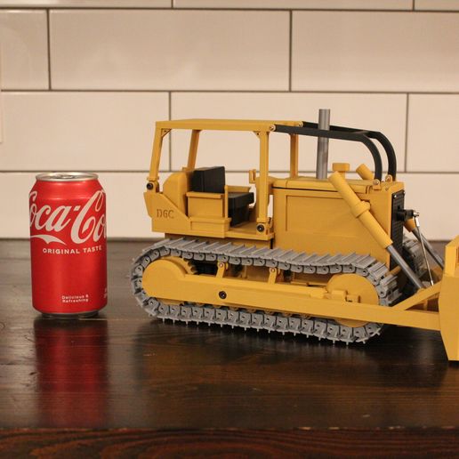 👴 Old D6 RC BULL DOZER・ STL File for 3D printing・Cults