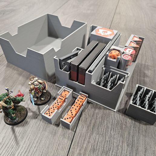 📦 Kill Team (2021 edition) Accessory Storage Box・ STL File for 3D ...