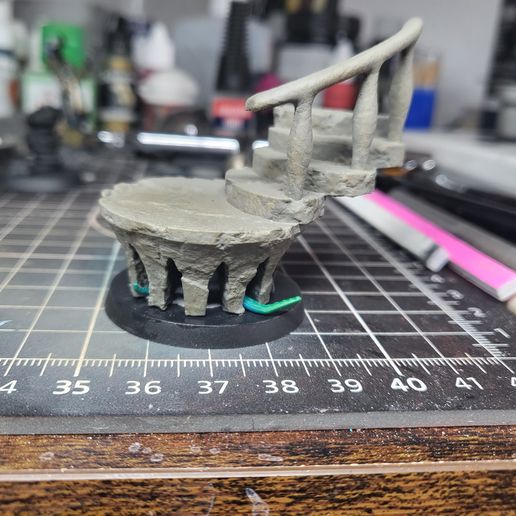 🧝 Battered Elven Balcony base・3D Print with the Phrozen Sonic mini 4k ...