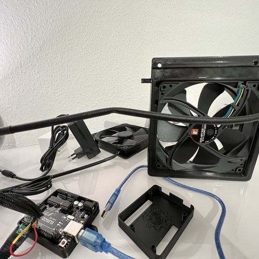 🌬️ Wind Simulator Mount and ducts for sim racing & flight sim rigs・ 3MF ...