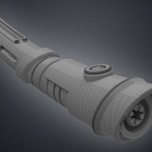 🎬 Kirak Infilas's lightsaber・ 3D File for 3D printing・Cults