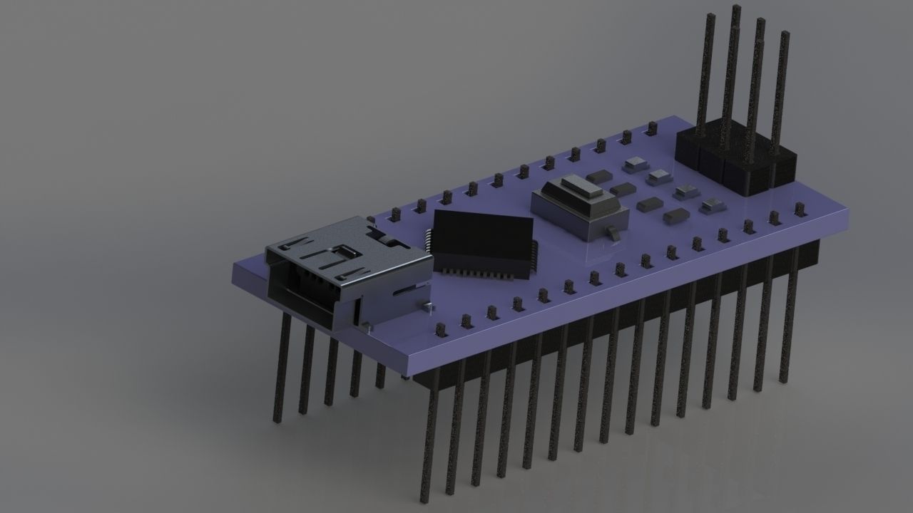 Descargar archivo STL arduino nano • Modelo para imprimir en 3D ・ Cults