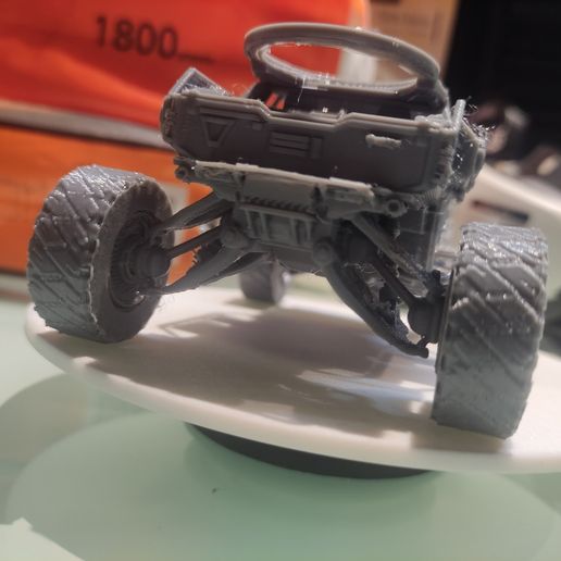 🚗 Helldivers 2- Fast Recon Vehicle (FRV, Articulated, M-102)・ STL File ...