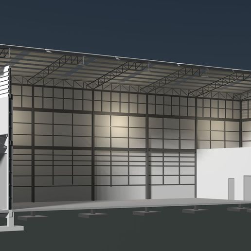 STL file Warehouse in section cut 24i18 🏗️ (OBJ)・3D printer model to ...