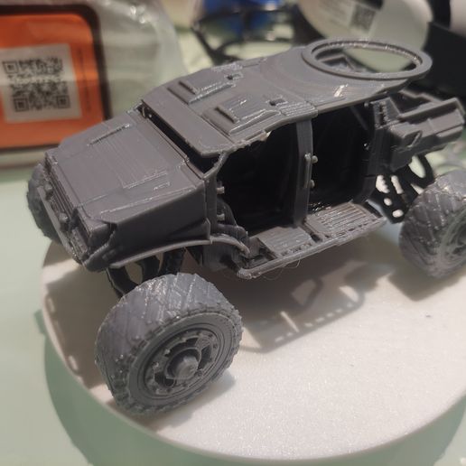 🚗 Helldivers 2- Fast Recon Vehicle (FRV, Articulated, M-102)・ STL File ...