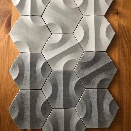 🏠 6-sided tile・ STL Datei für 3D-Druck・Cults