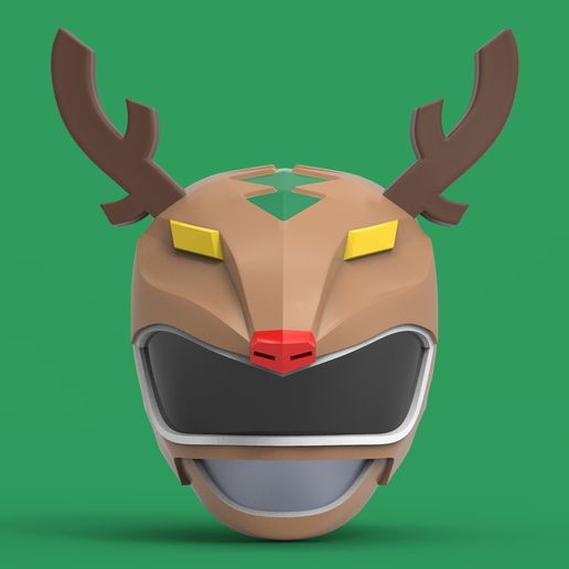 🎭 Gao Ranger Mask・Free STL File for 3D printing・Cults